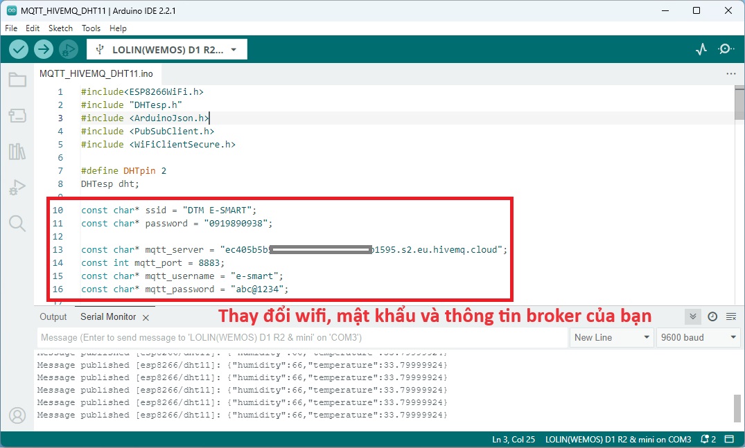Giao thức MQTT trong lập trình ESP8266 và thiết bị IOT